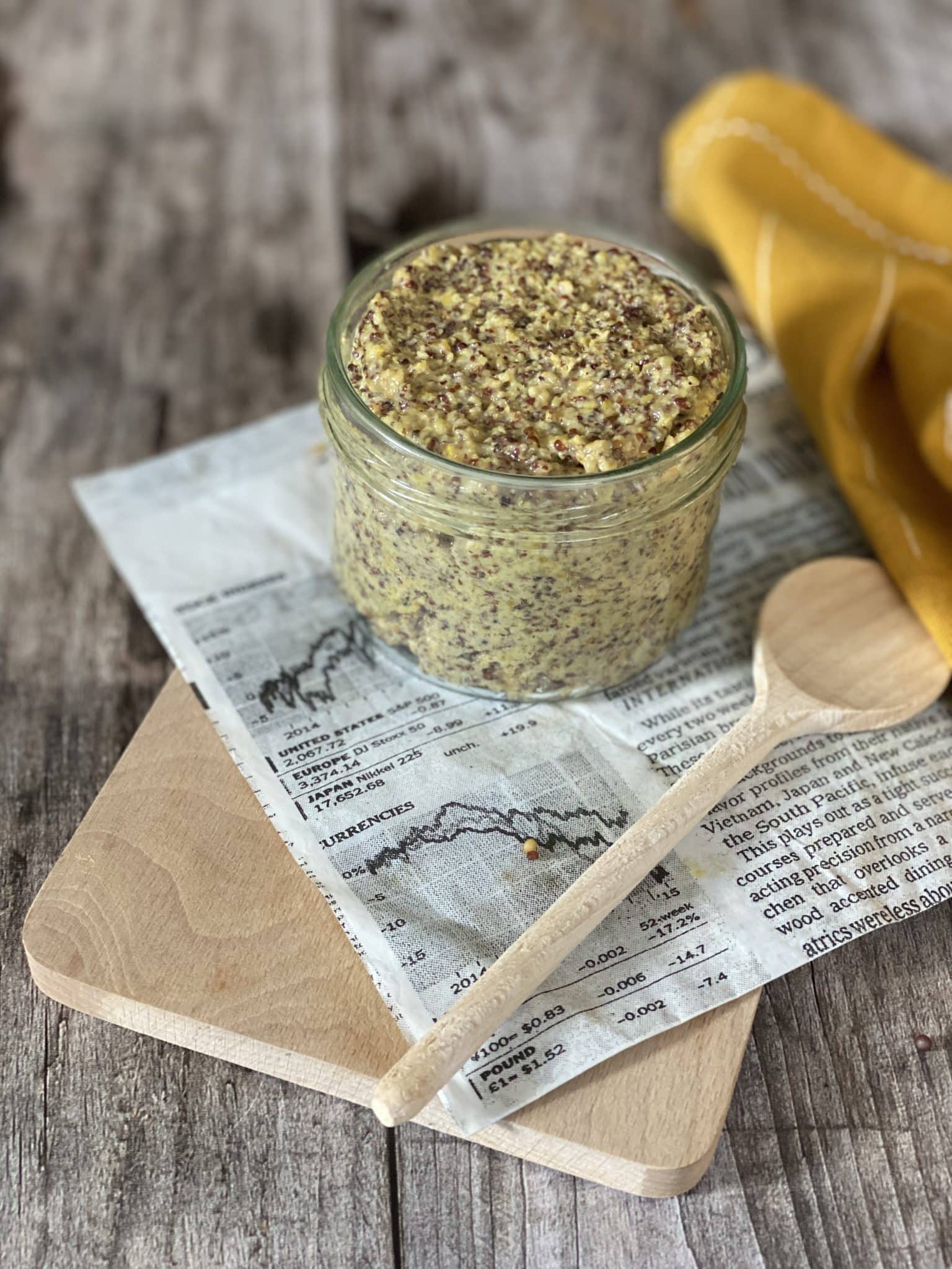 Recette de moutarde à l'ancienne maison (& astuces)