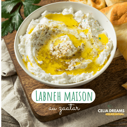 Labneh maison au zaatar: recette originale & variantes